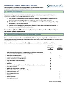 T1-employment-expenses-checklist | Accountant in Hamilton, ON ...